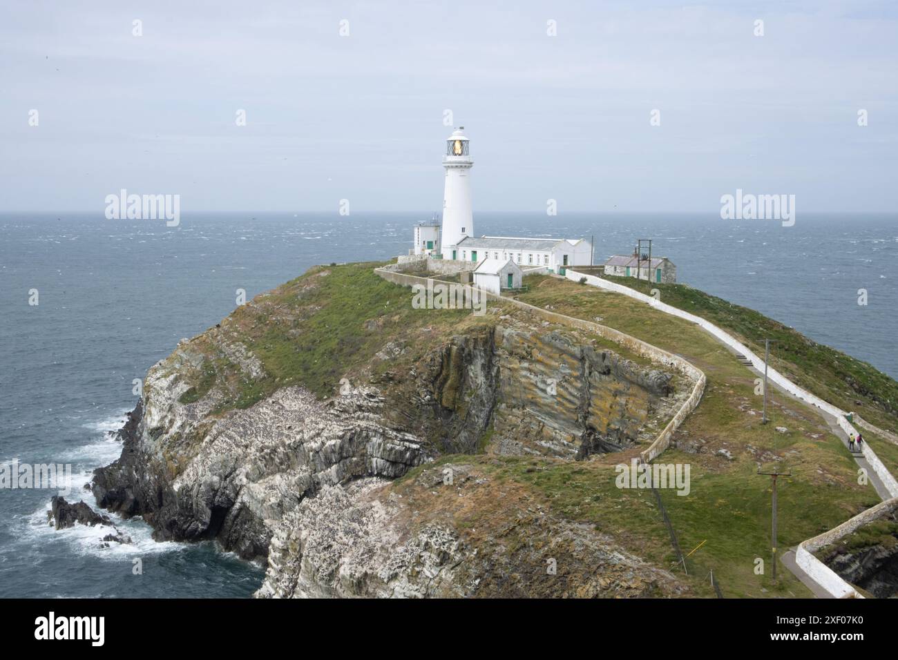 South Stack Lighthouse, Anglesey, Wales Stock Photo - Alamy