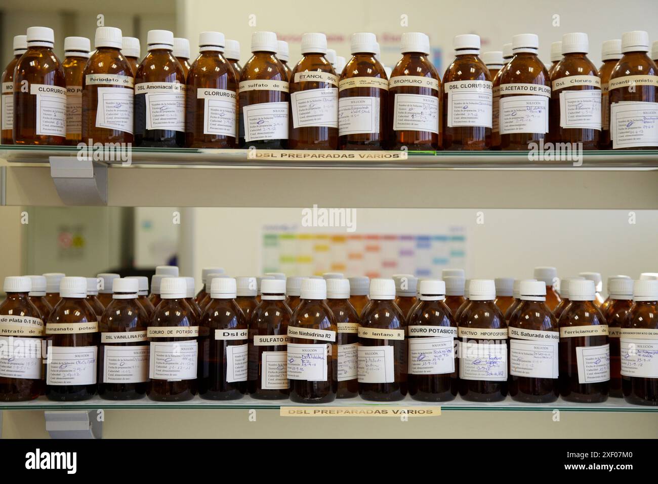 Solutions of reagents, Laboratory quality control, Pharmaceutical plant ...