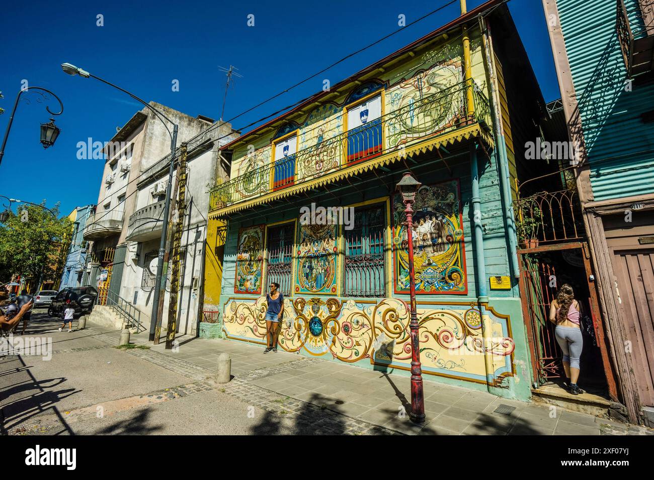 La Boca neighborhood, Buenos Aires, Republic of Argentina, South ...