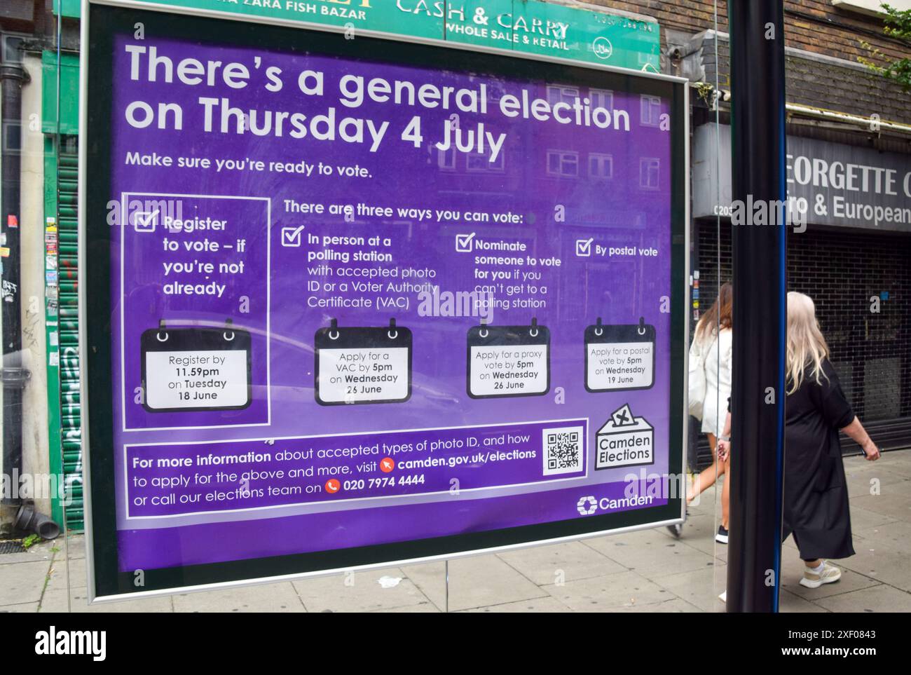 2024 general election poster hi-res stock photography and images - Alamy
