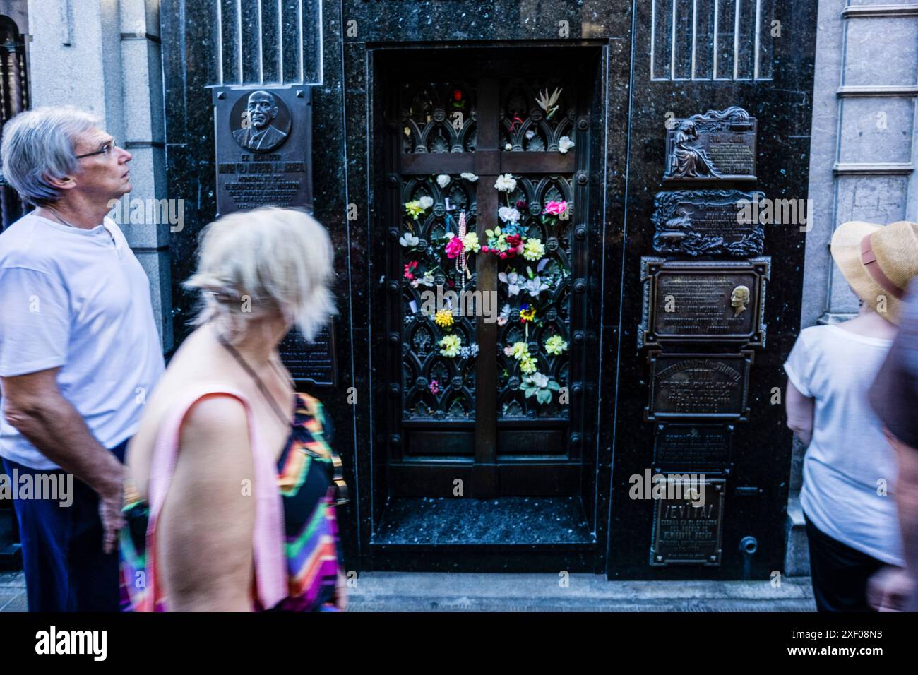 Eva Perón Mausoleum, Recoleta Cemetery, designed by Prosper Catelin ...
