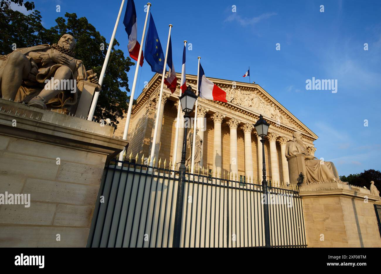 French national assembly bourbon palace hi-res stock photography and ...