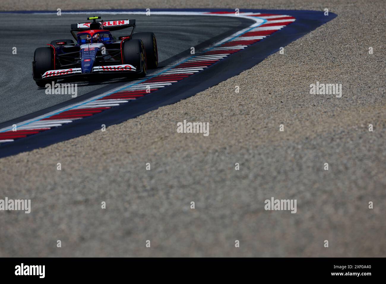Yuki Tsunoda of Japan driving the (22) Visa Cash App RB Formula One ...