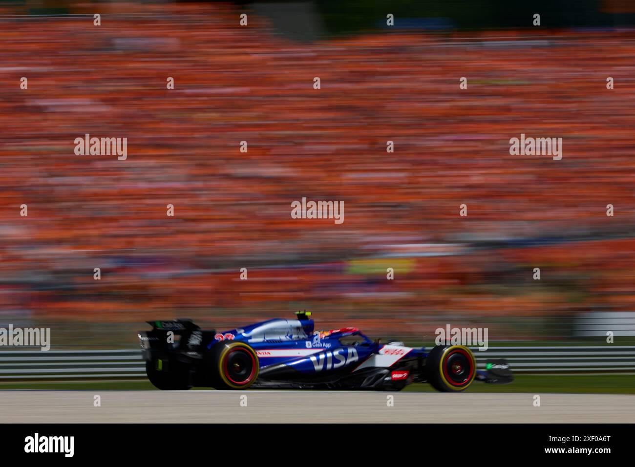 Yuki Tsunoda of Japan driving the (22) Visa Cash App RB Formula One ...