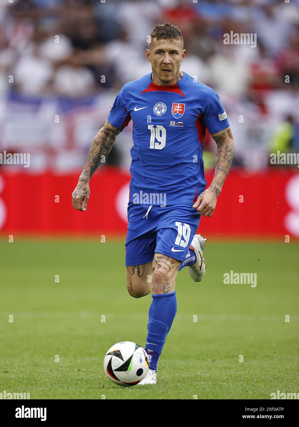 GELSENKIRCHEN - Juraj Kucka of Slovakia during the UEFA EURO 2024 round ...