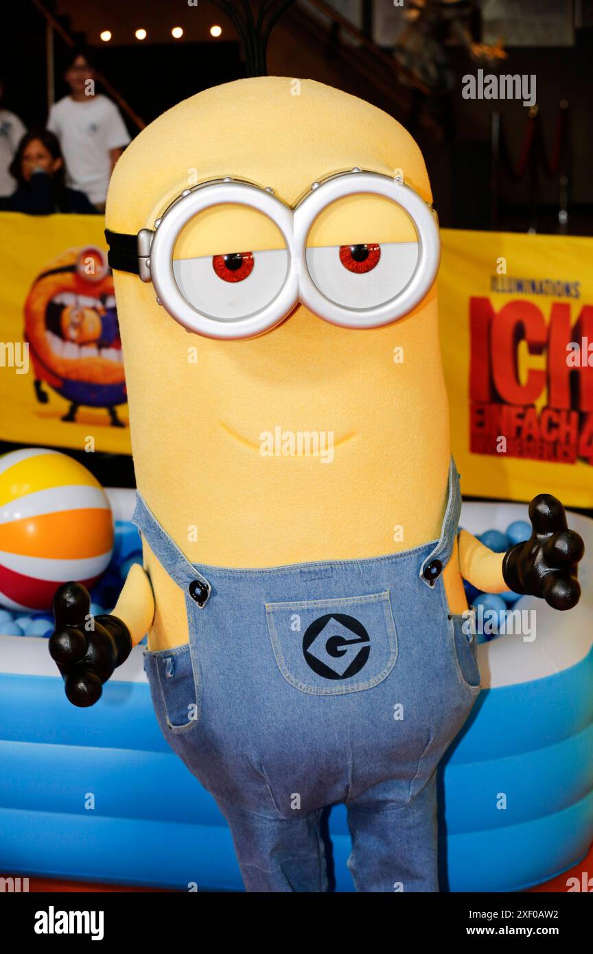 Minion Kevin beim Fan-Screening des Animationsfiims Ich - Einfach ...