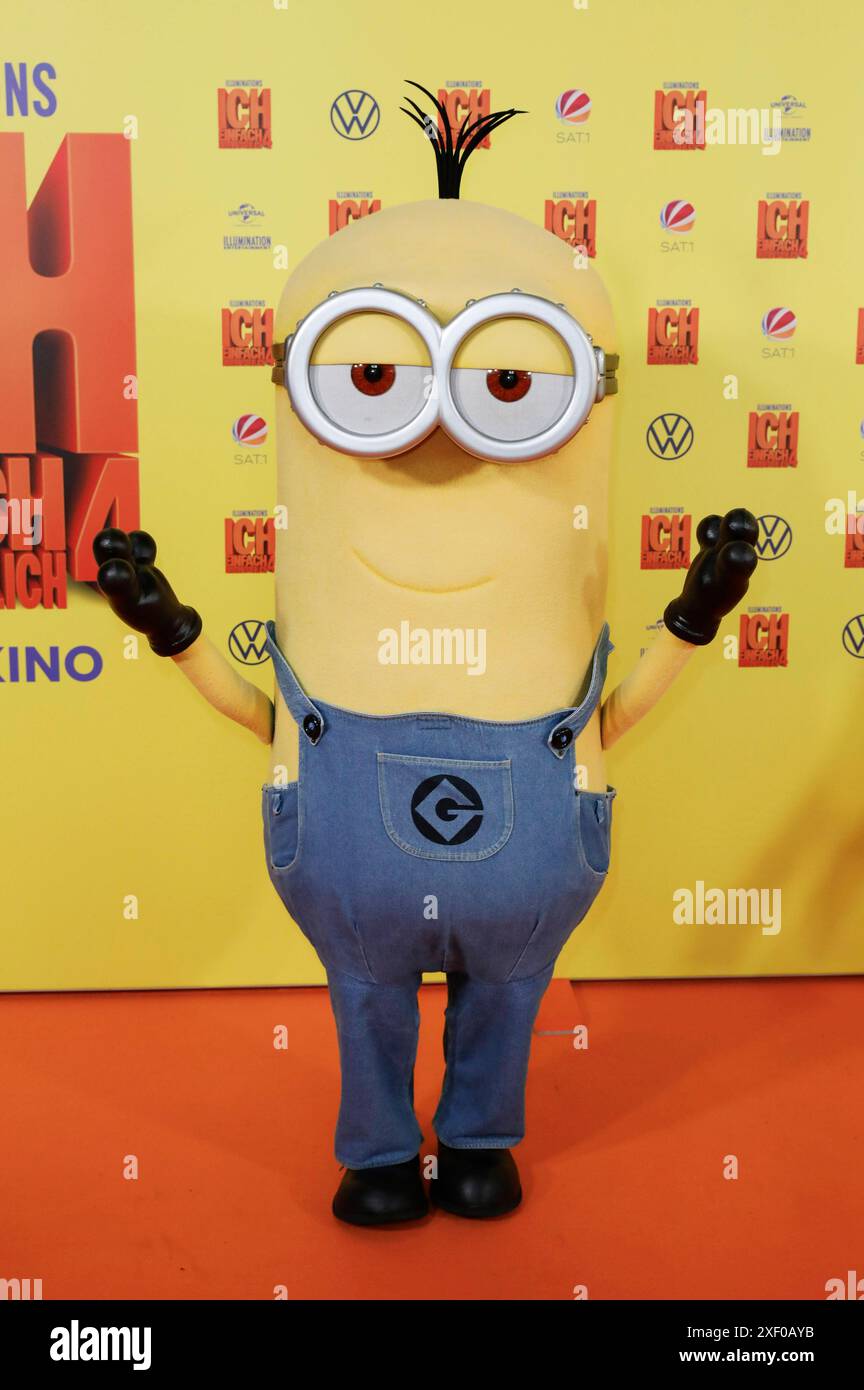 Minion Kevin beim Fan-Screening des Animationsfiims Ich - Einfach ...