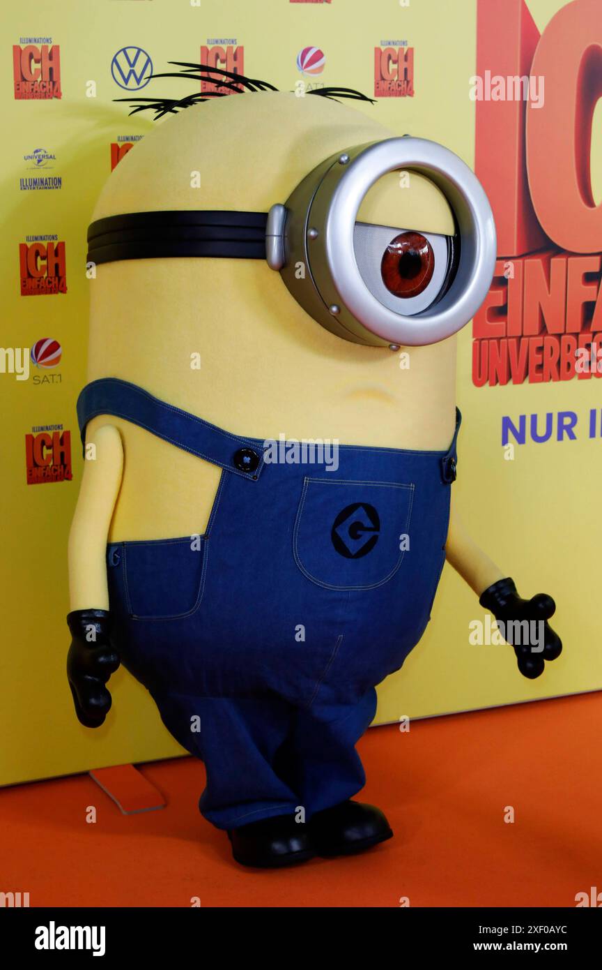Minion Stuart beim Fan-Screening des Animationsfiims Ich - Einfach ...