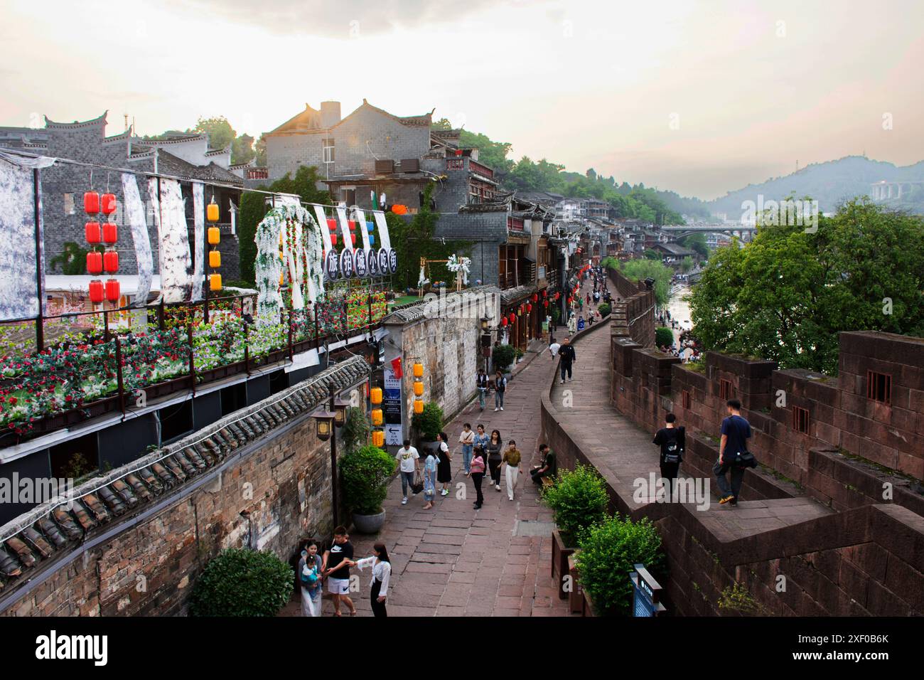 Historical buildings heritage architecture of Xiangxi Phoenix Ancient ...