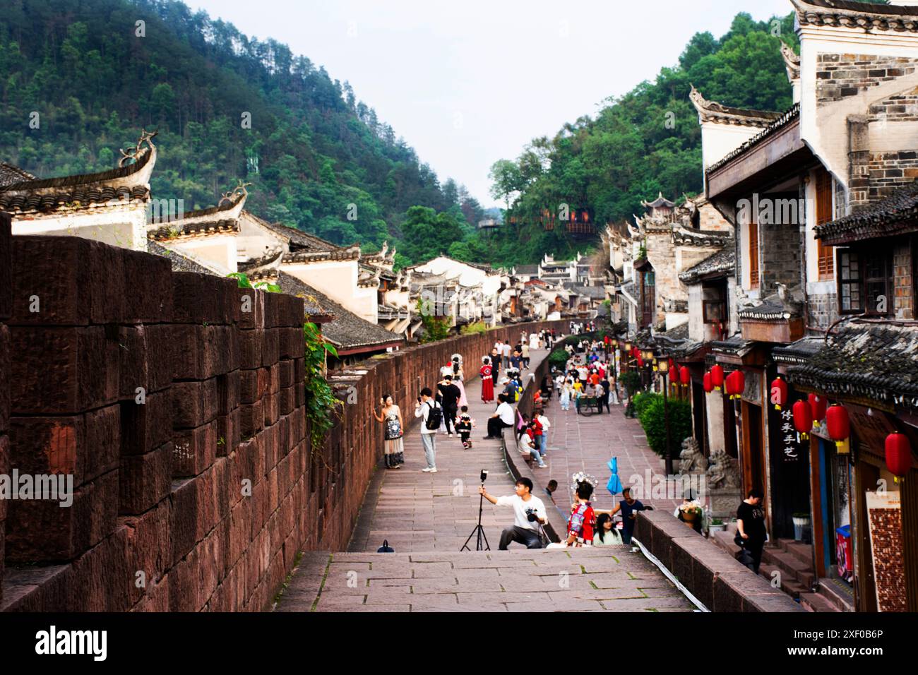 Historical buildings heritage architecture of Xiangxi Phoenix Ancient ...