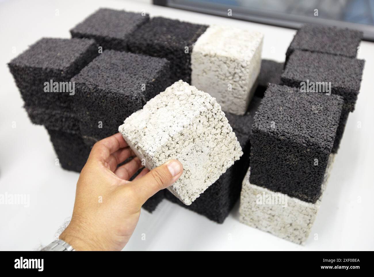 Study of concrete samples, Technology Research Center, Tecnalia ...