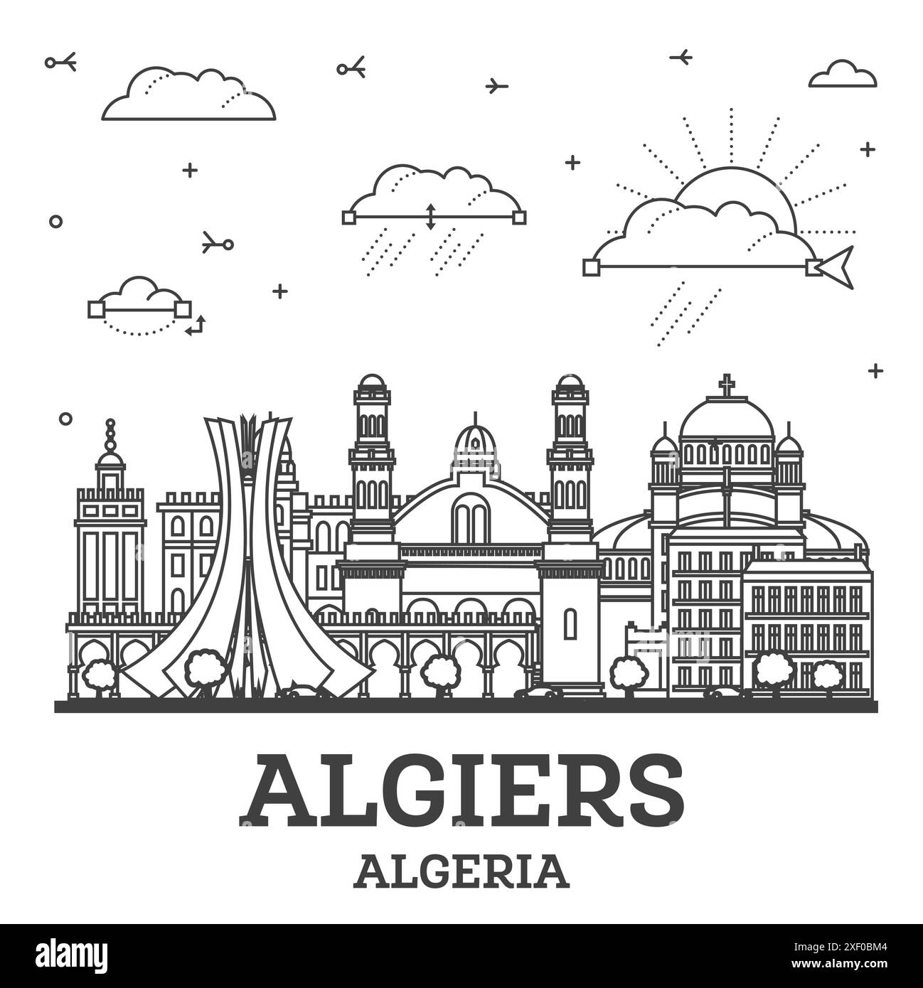 Algiers landmarks hi-res stock photography and images - Alamy