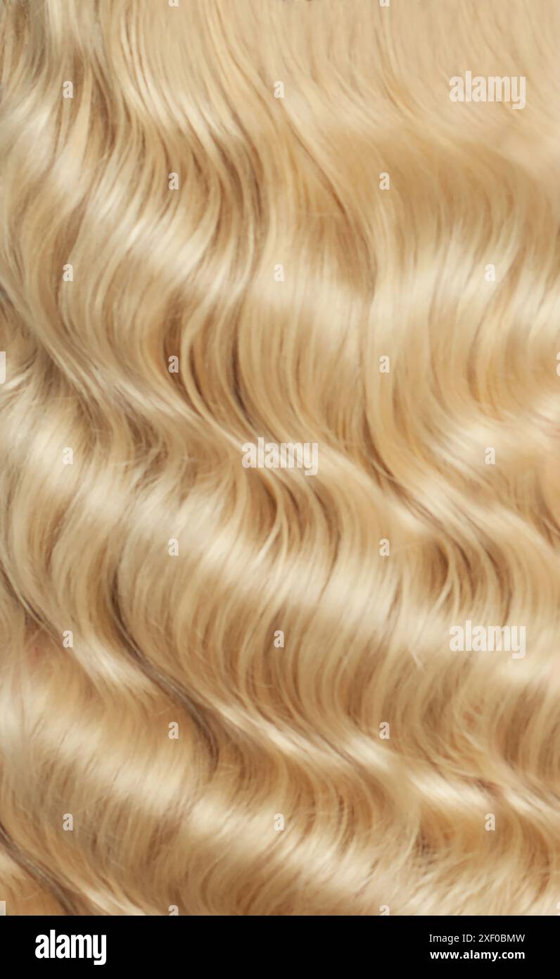 Curly hair texture hi-res stock photography and images - Alamy