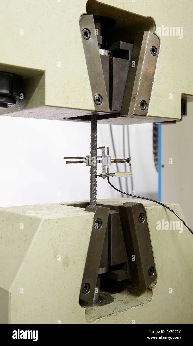 Tensile and elongation of corrugated steel bars, Research on building ...