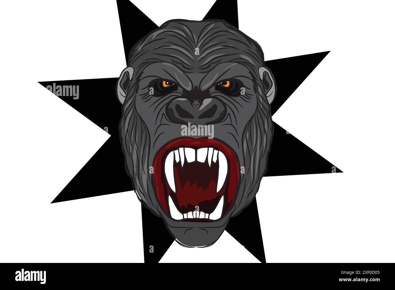 Primate close up Cut Out Stock Images & Pictures - Alamy
