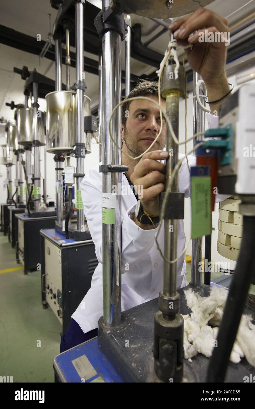 Tension test, determination of yield point, Department of Mechanical ...