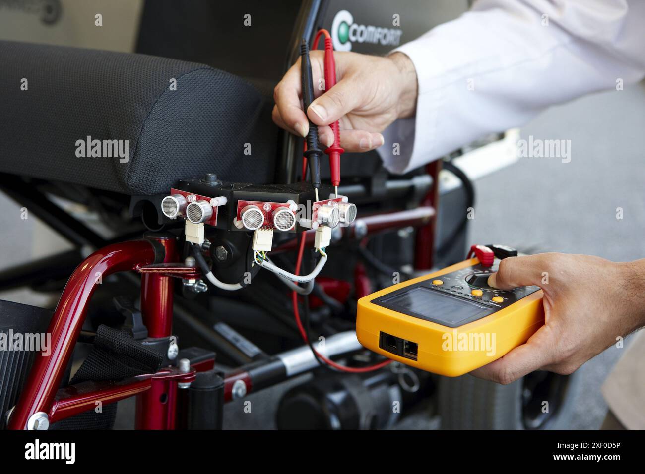 Health and Quality of life Unit researchers developing a control system ...