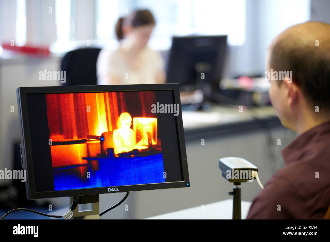 Thermographic camera: detection and analysis of images formed using ...