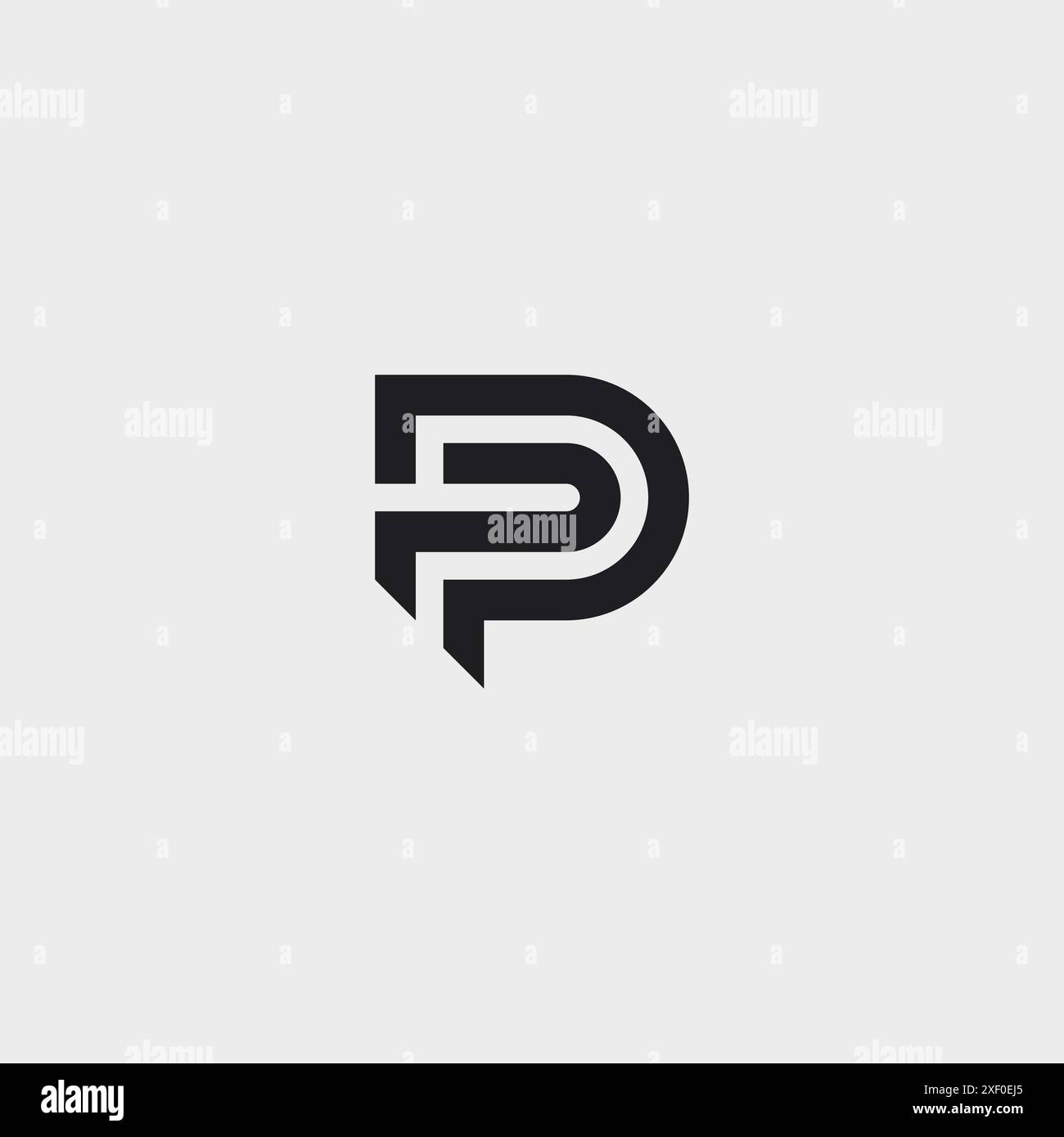 Pp symbol Stock Vector Images - Alamy