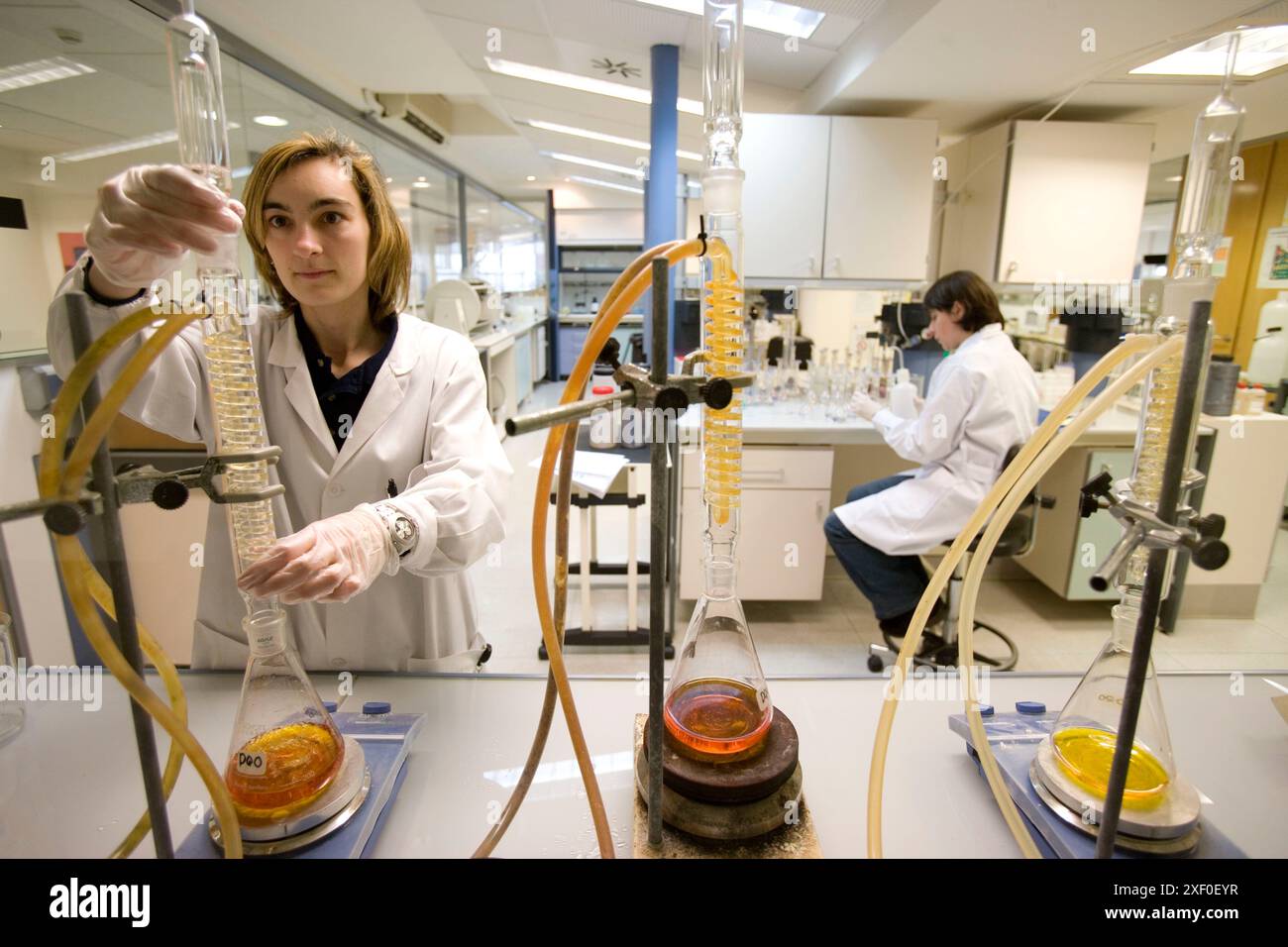 COD (Chemical oxygen demand), waste water analysis. Environmental ...