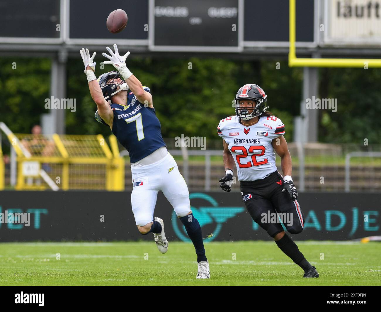 Louis Geyer (Stuttgart Surge #7), Stuttgart Surge vs. Helvetic ...