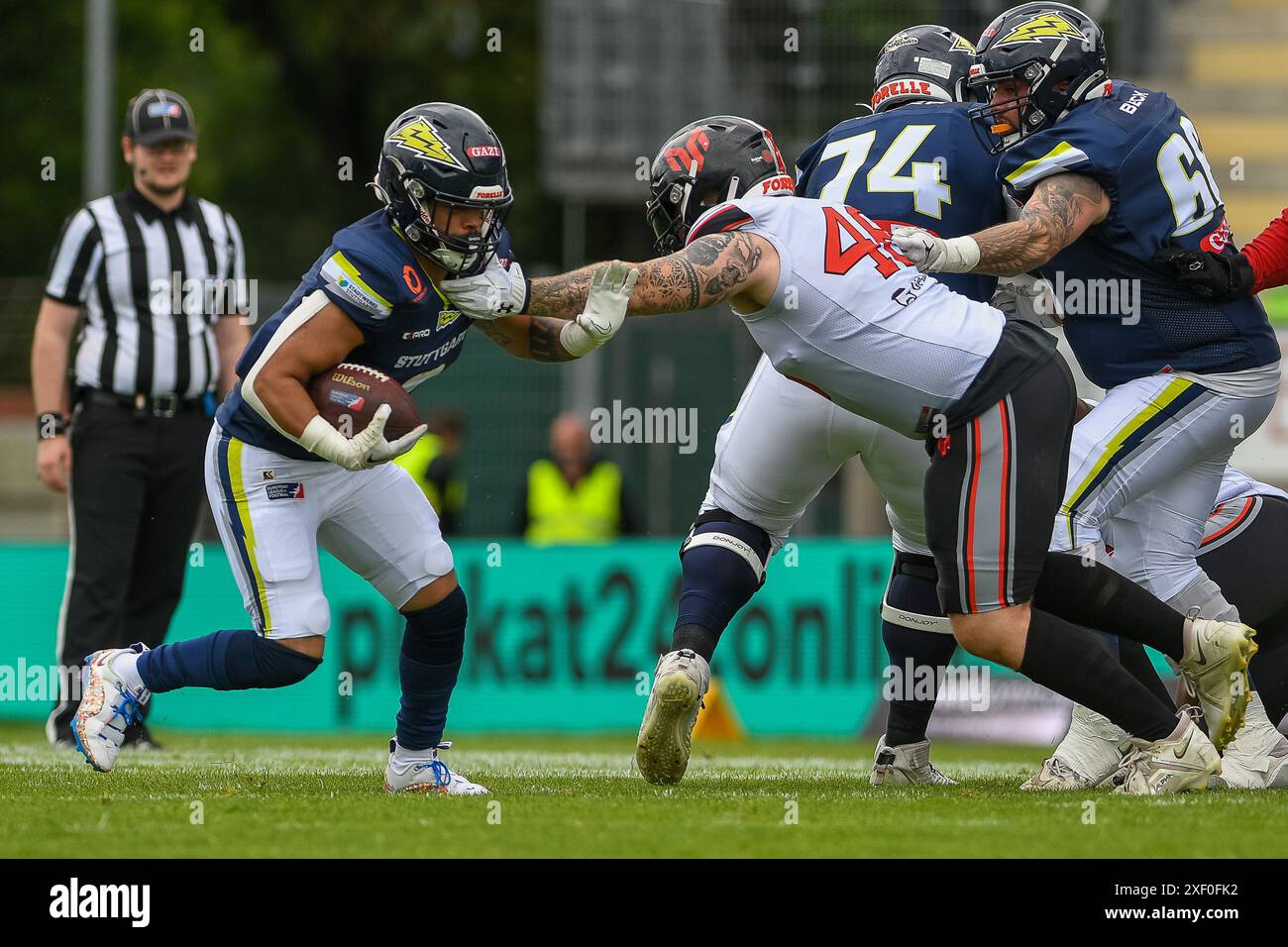 Kai Hunter (Stuttgart Surge #2), Stuttgart Surge vs. Helvetic ...