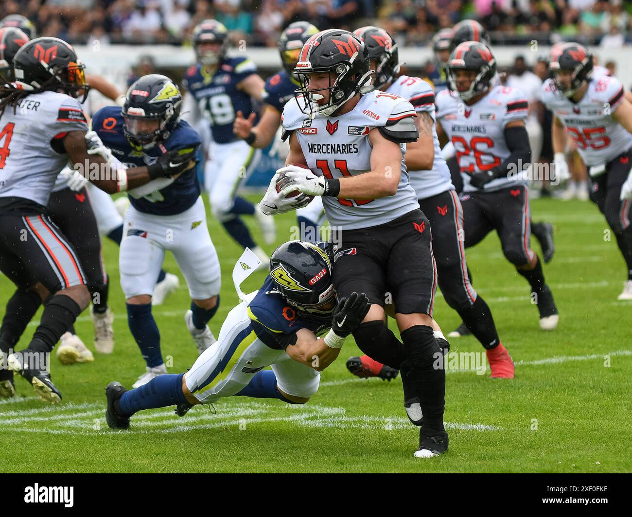 Anthony Brown (Helvetic Mercenaries #11), Stuttgart Surge vs. Helvetic Mercenaries, American ...