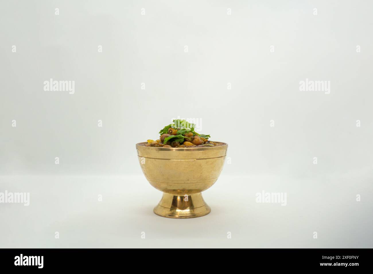 A bowl filled with nutritious mixed beans soup Kwati for Janai Purnima ...