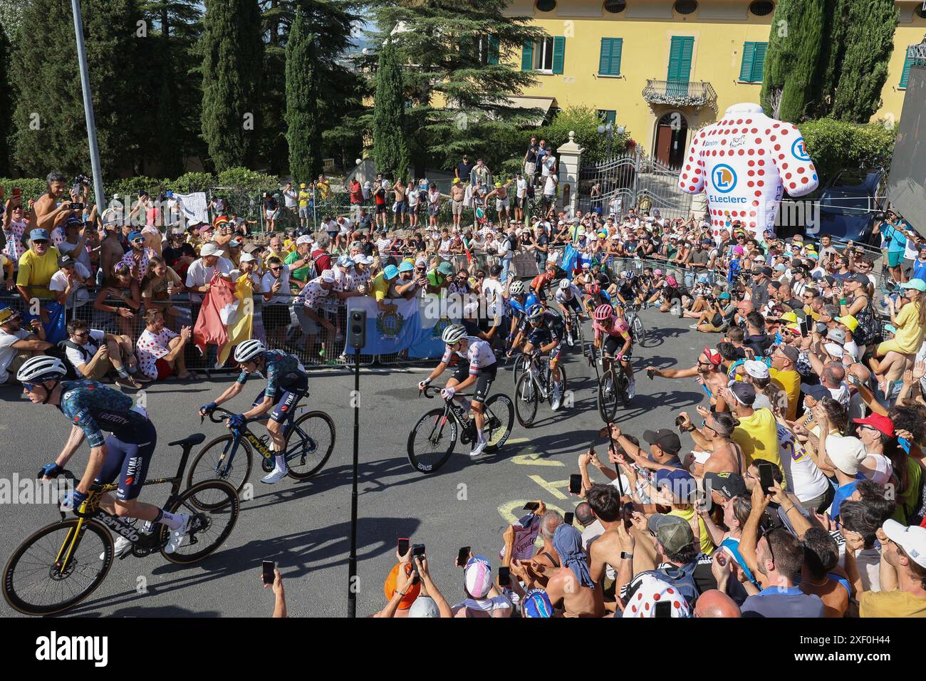 Bologna, Italia. 30th June, 2024. Bologna tappa del tour de france che ...