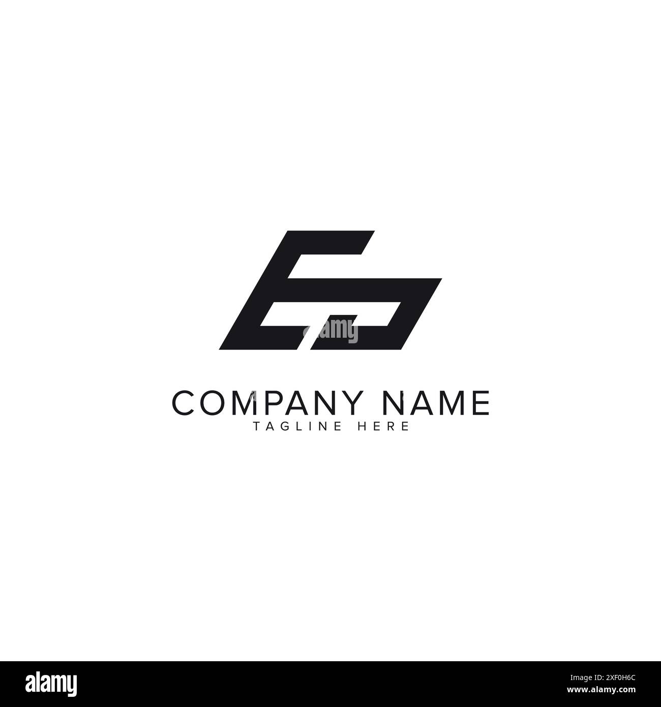 Alphabet letter ES or SE icon logo vector Stock Vector Image & Art - Alamy