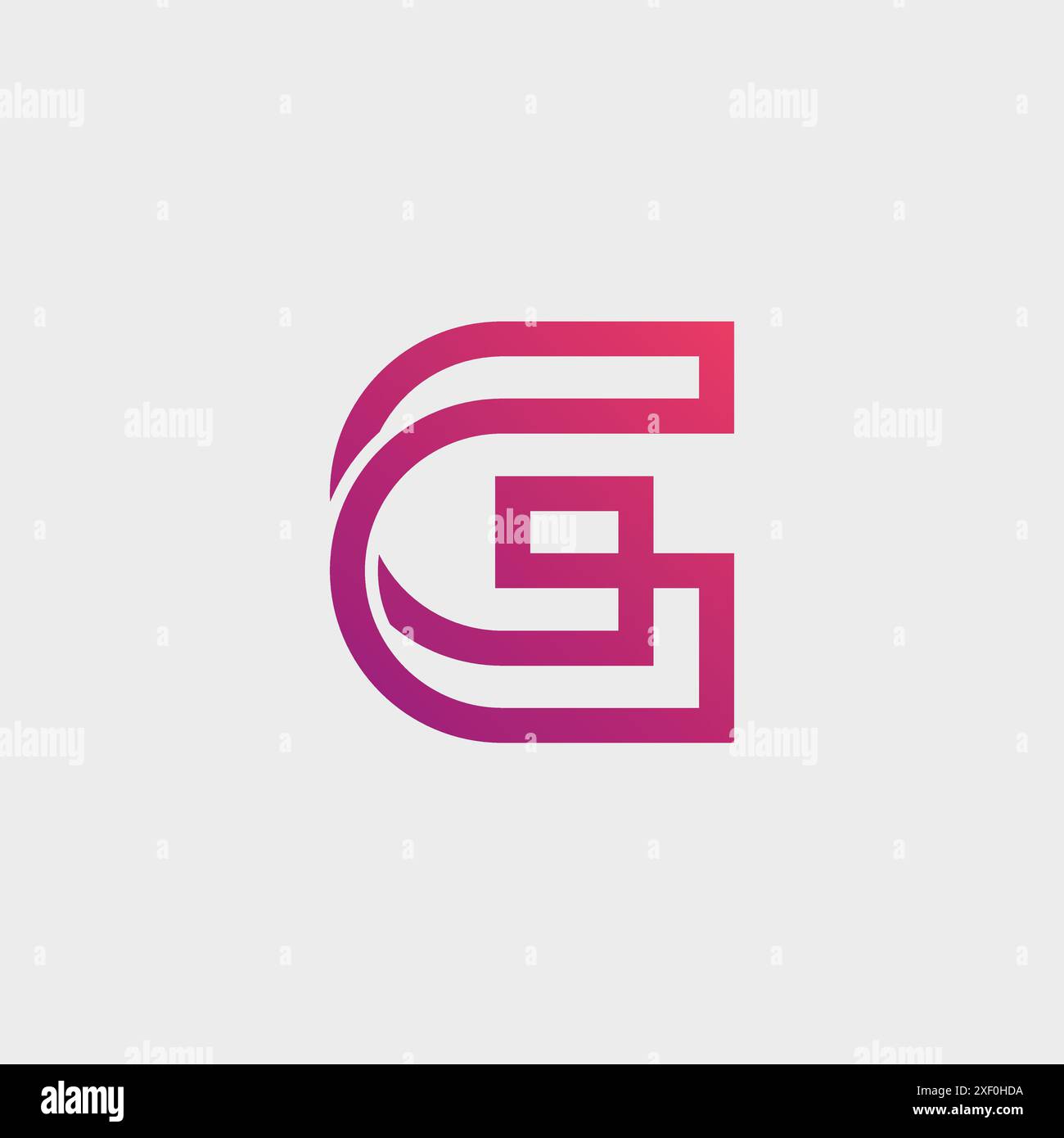 Logo template illustration hi-res stock photography and images - Alamy