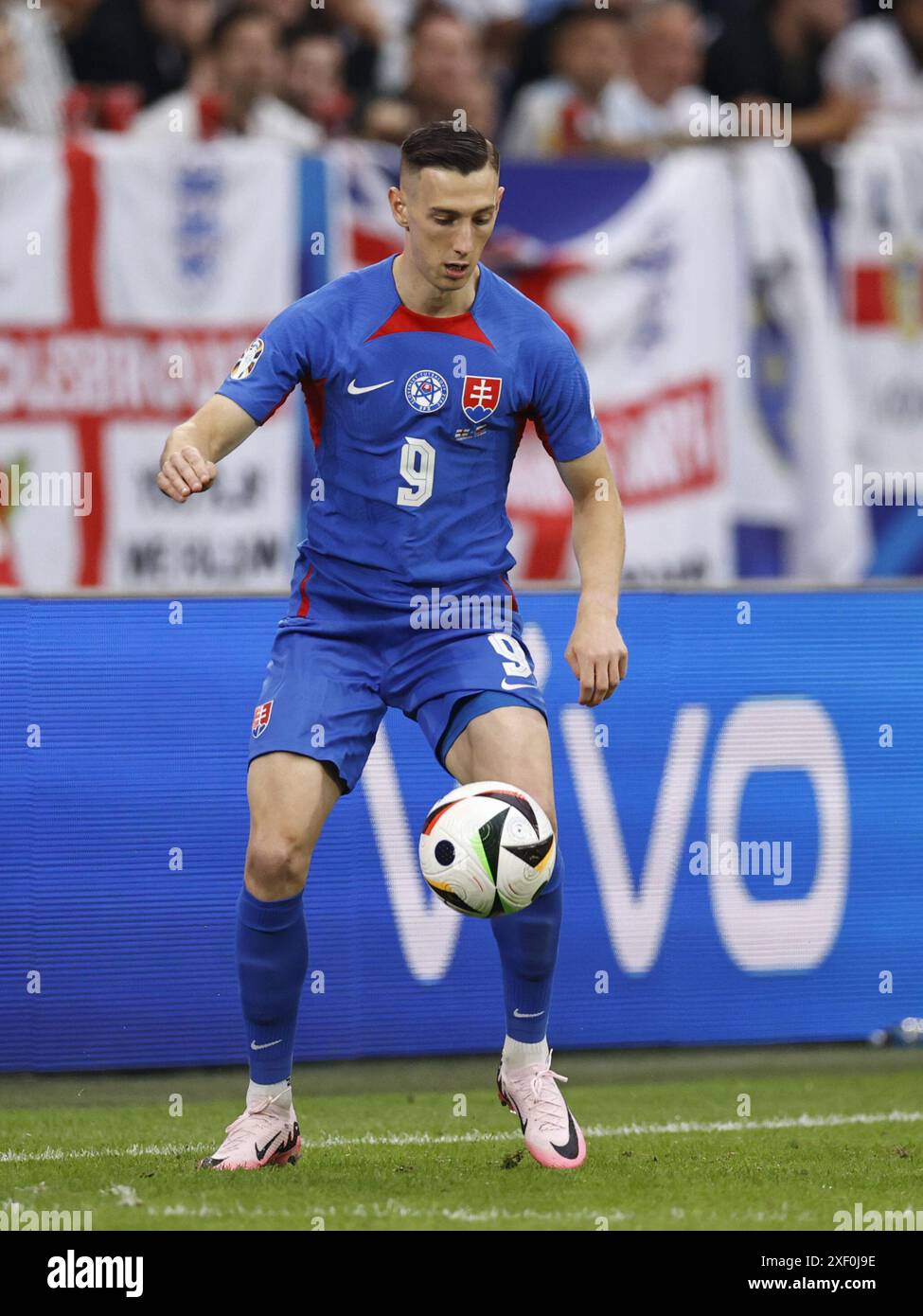 GELSENKIRCHEN - Robert Bozenik of Slovakia during the UEFA EURO 2024 ...