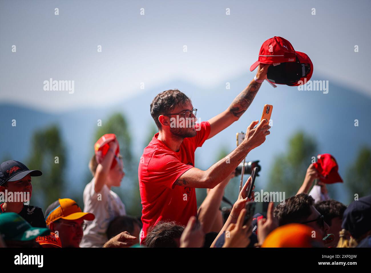 People during the Austrian GP, Spielberg 27-30 June 2024, Formula 1 ...