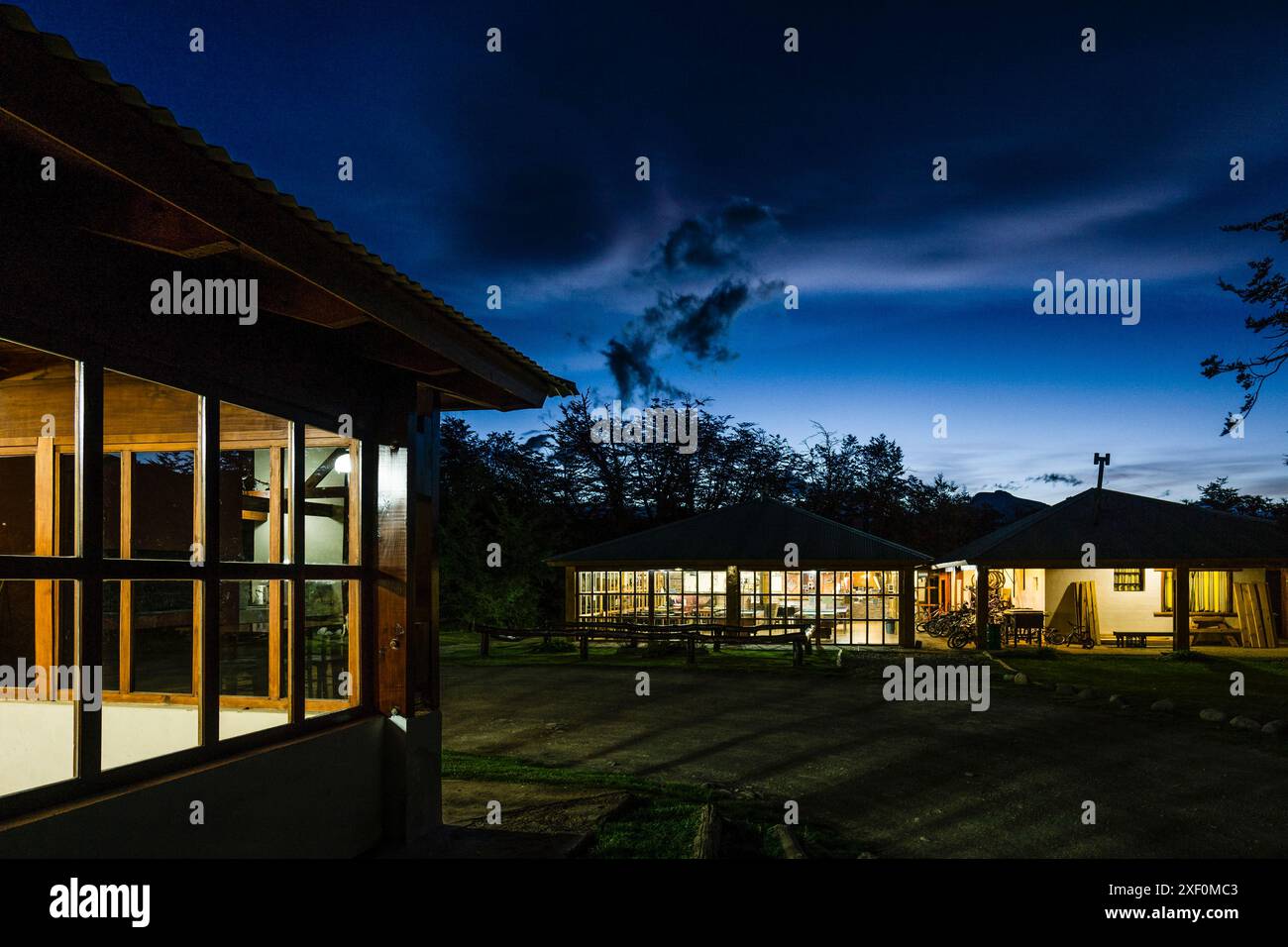 Camping site Lago Roca, El Calafate, Los Glaciares National Park ...