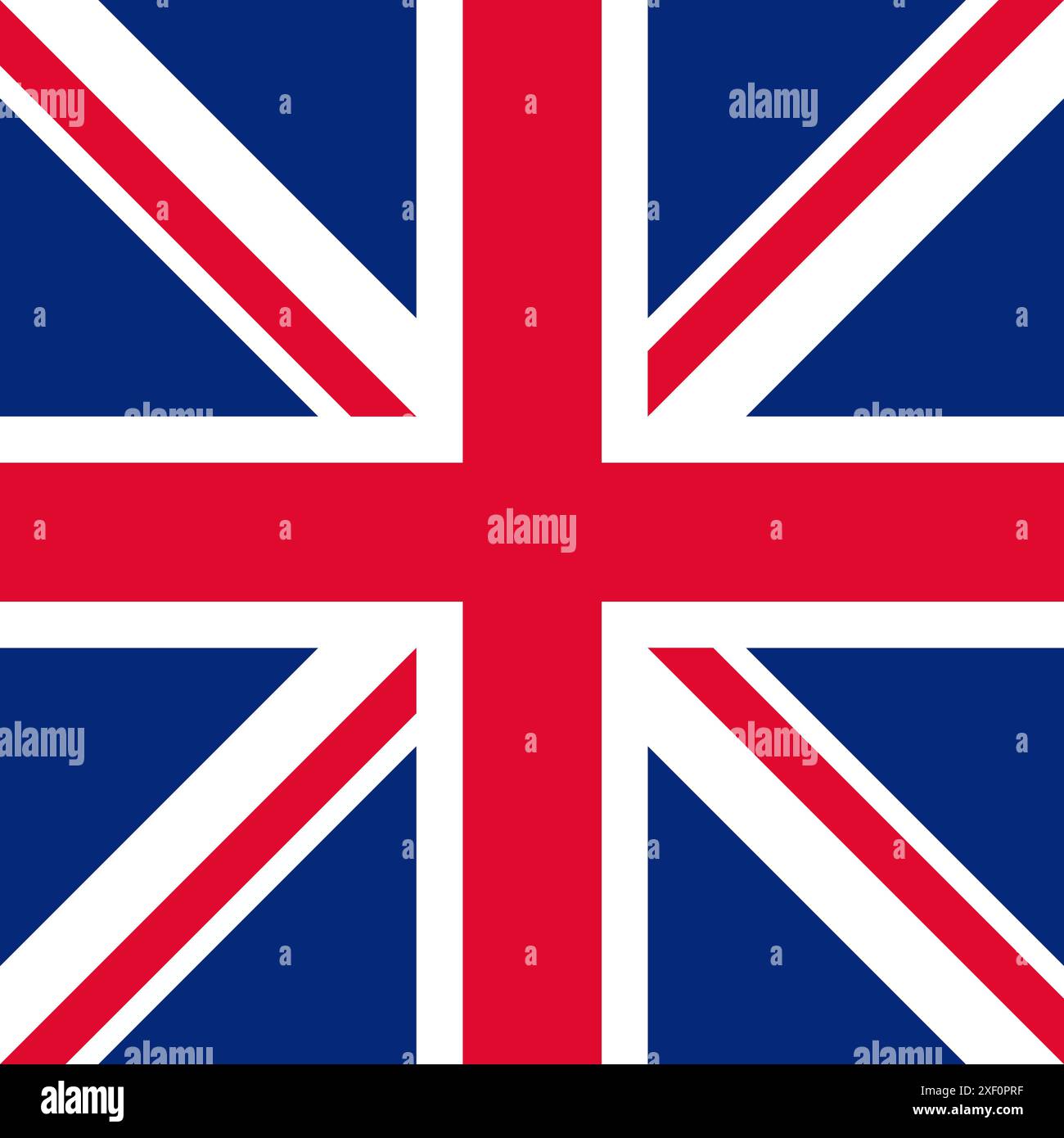 Square flag of United Kingdom Stock Vector Image & Art - Alamy