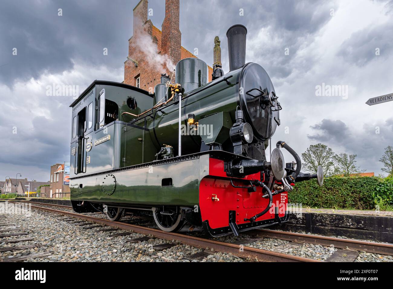 museum steamtram Hoorn-Medemblik at Medemblik heritage steam train ...