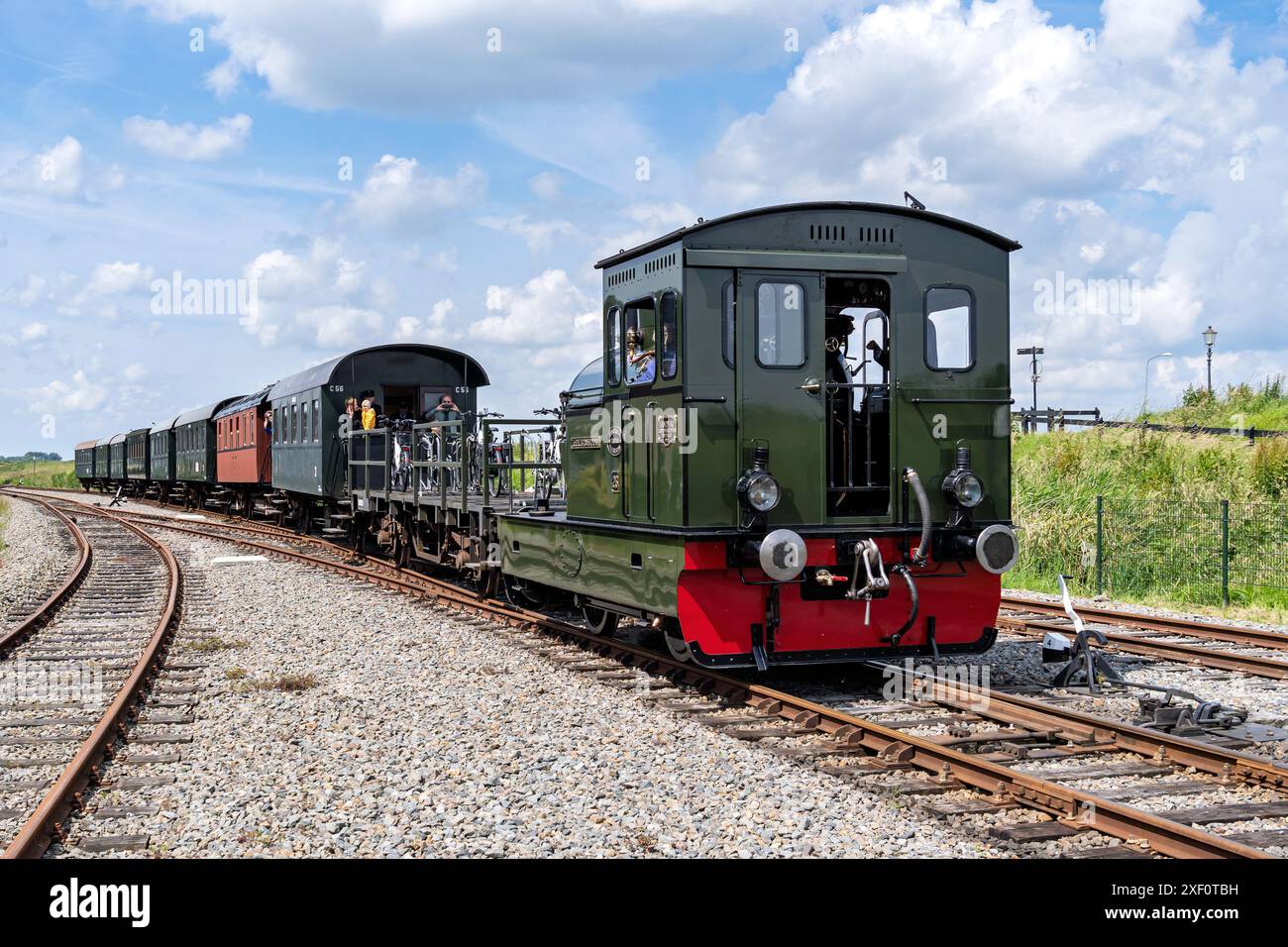 museum steamtram Hoorn-Medemblik at Medemblik heritage steam train ...