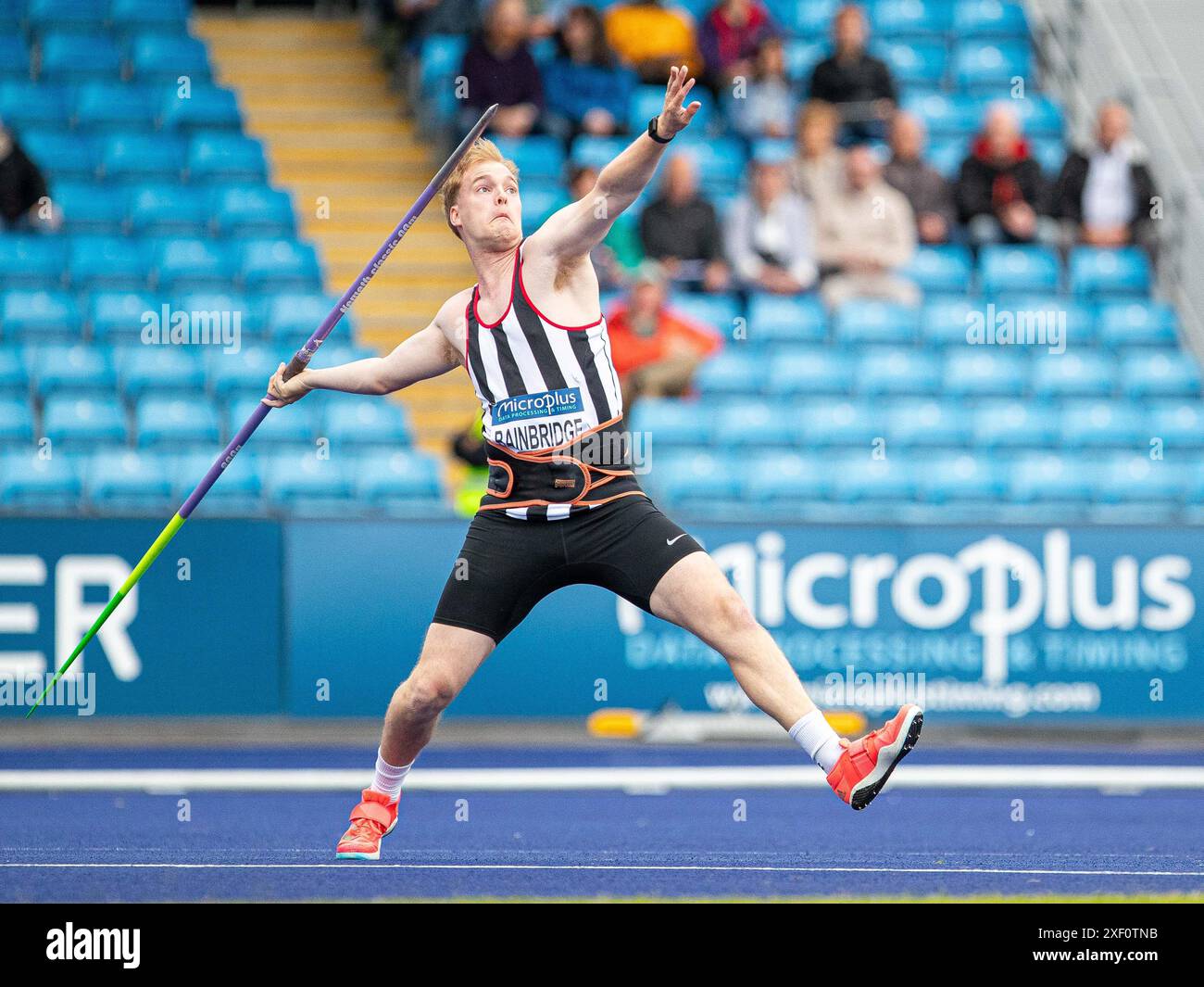 Manchester Regional Arena, UK. 30th June, 2024. Rainbridge (Javalin ...