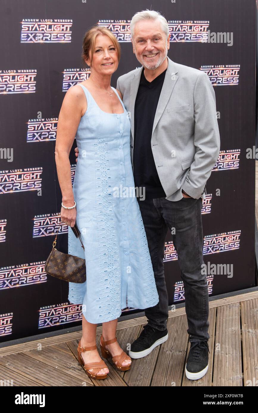 London, 30 June 2024, Brian Conley and Anne-Marie Conley pose for ...