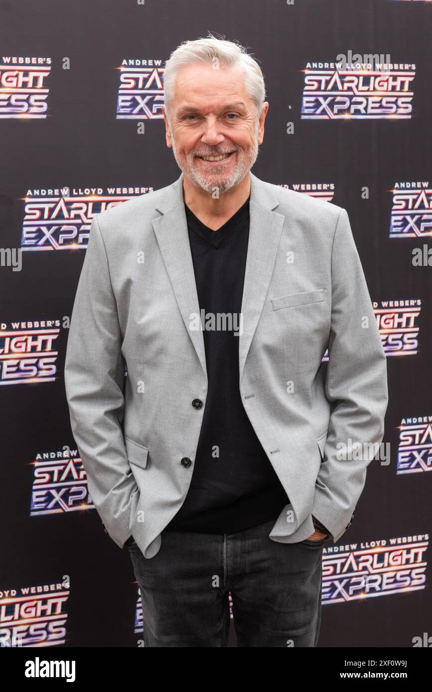 London, 30 June 2024, Brian Conley poses for Starlight Express opening ...