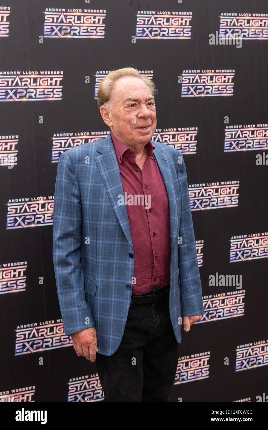 London, 30 June 2024, Sir Andrew Lloyd Webber poses for the Starlight ...