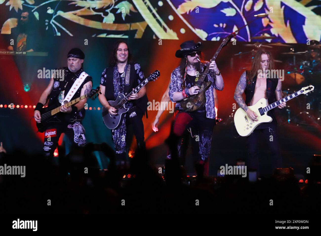 Mexico City, Mexico. 29th June, 2024. (L-R) Fernando Mainer, Jorge ...