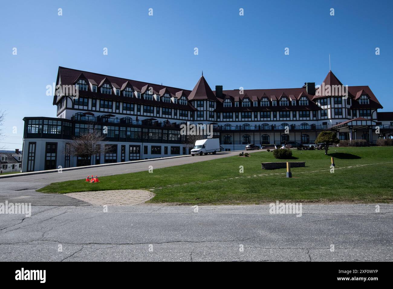 The historic Algonquin Resort in St. Andrews, New Brunswick, Canada ...