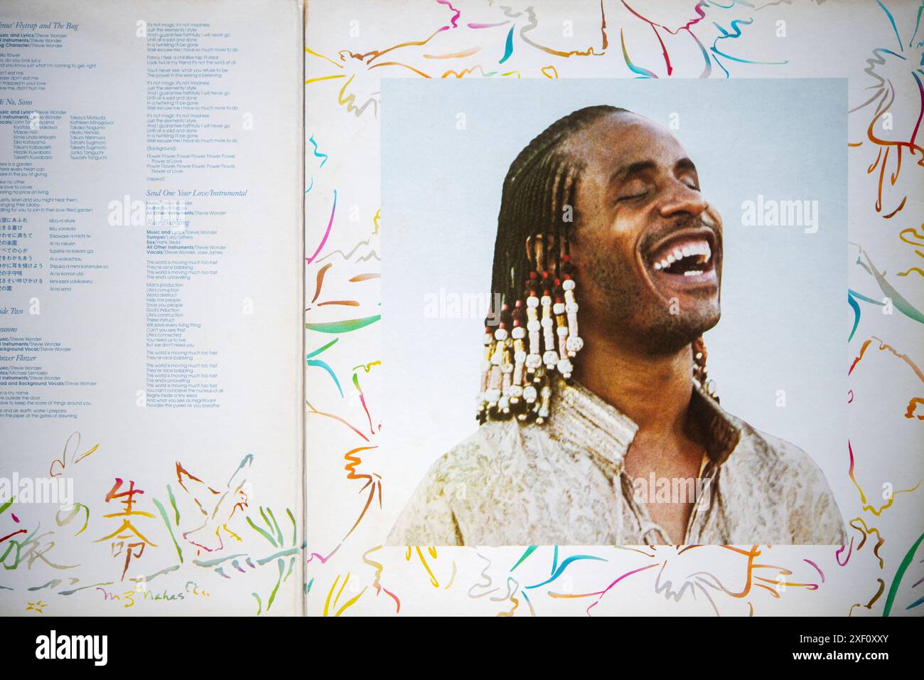 Interior gatefold sleeve of the vinyl version of Journey Through the ...