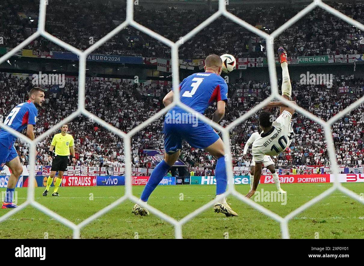 Euros 2024 jude bellingham kick hi-res stock photography and images - Alamy