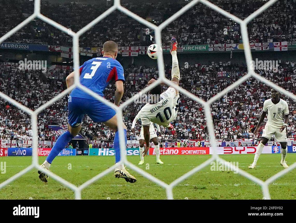 Euros 2024 jude bellingham kick hi-res stock photography and images - Alamy