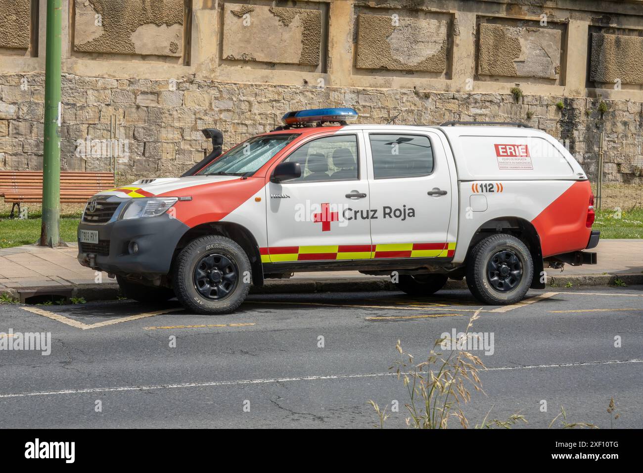 Spanish Red Cross (Cruz Roja), Toyota Hilux Vehicle Emergency Response ...