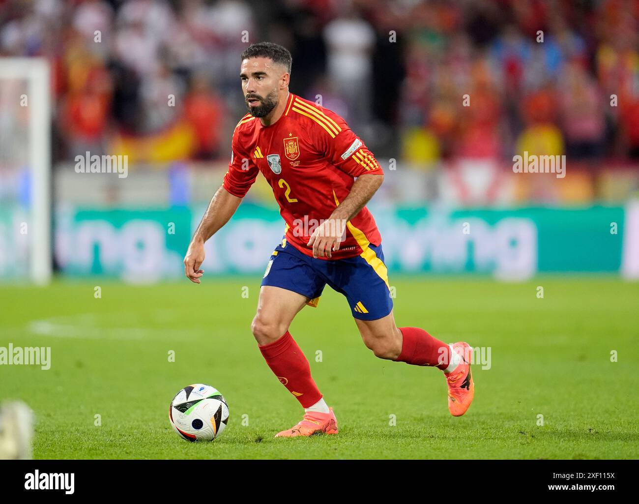 Spain's Daniel Carvajal during the UEFA Euro 2024, round of 16 match at ...