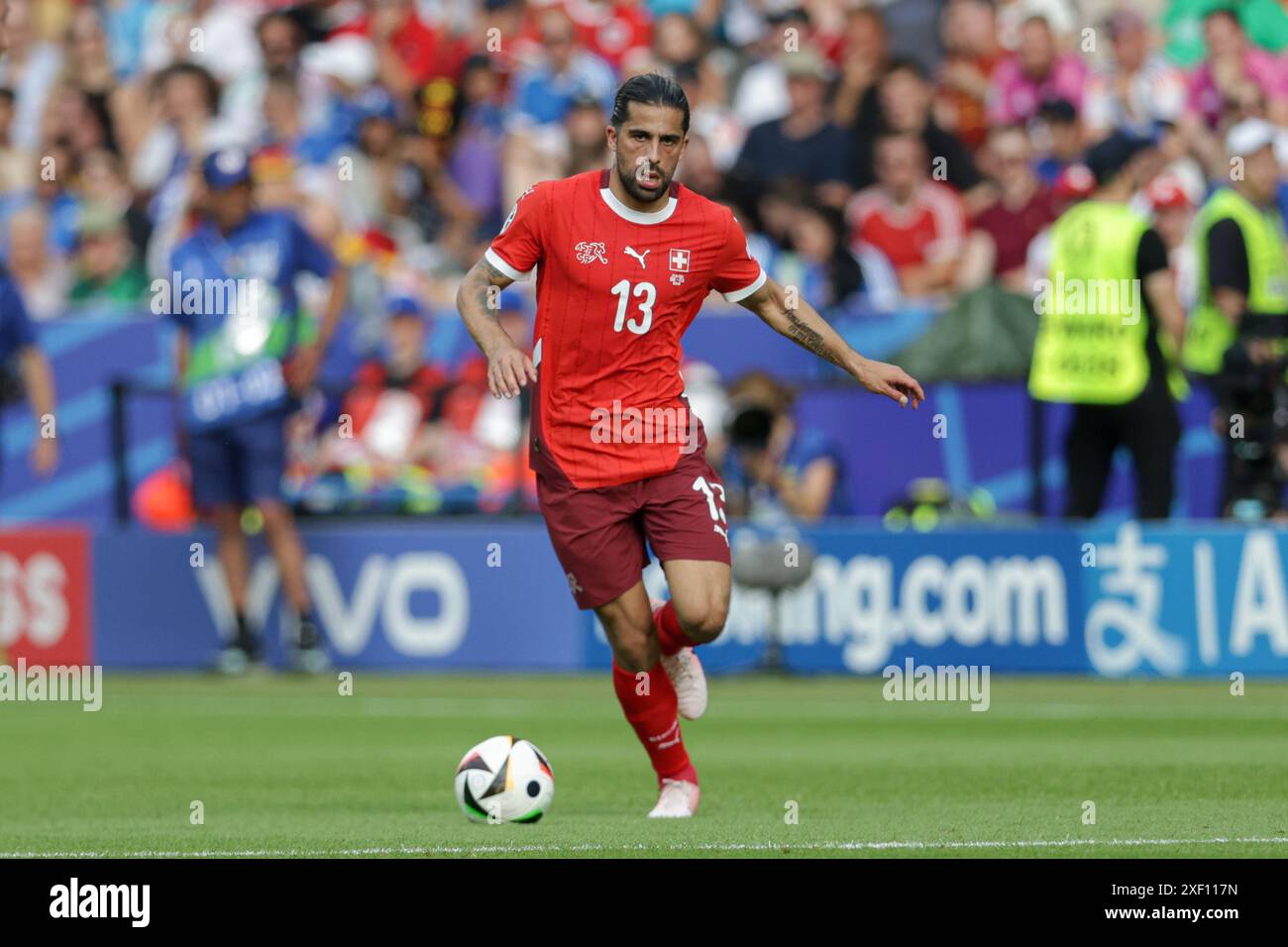 Ricardo Rodriguez of Switzerland in action during the UEFA EURO 2024 ... Ricardo Rodriguez of Switzerland in action during the UEFA EURO 2024 ...
