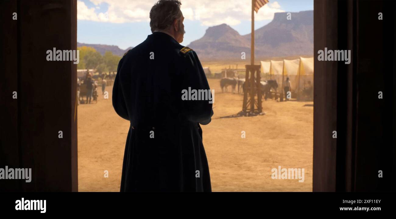 Utah, USA. Horizon: An American Saga (©Warner Brothers) is a film ...